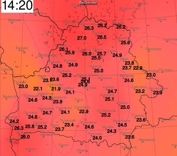 Побит метеорекорд Полесской метеостанции 20-летней давности - Медиа ...